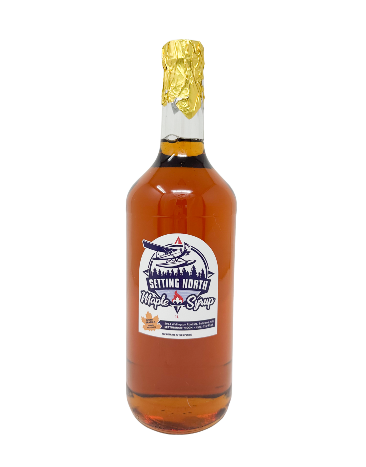 Pure Canadian Maple Syrup 1L - Versatile & Delicious | Setting North